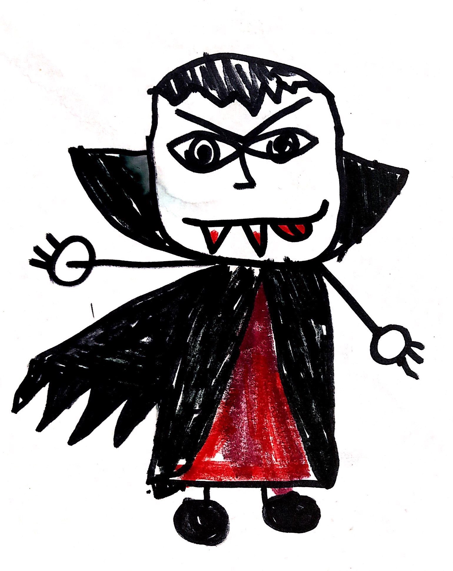 Vampire Drawing