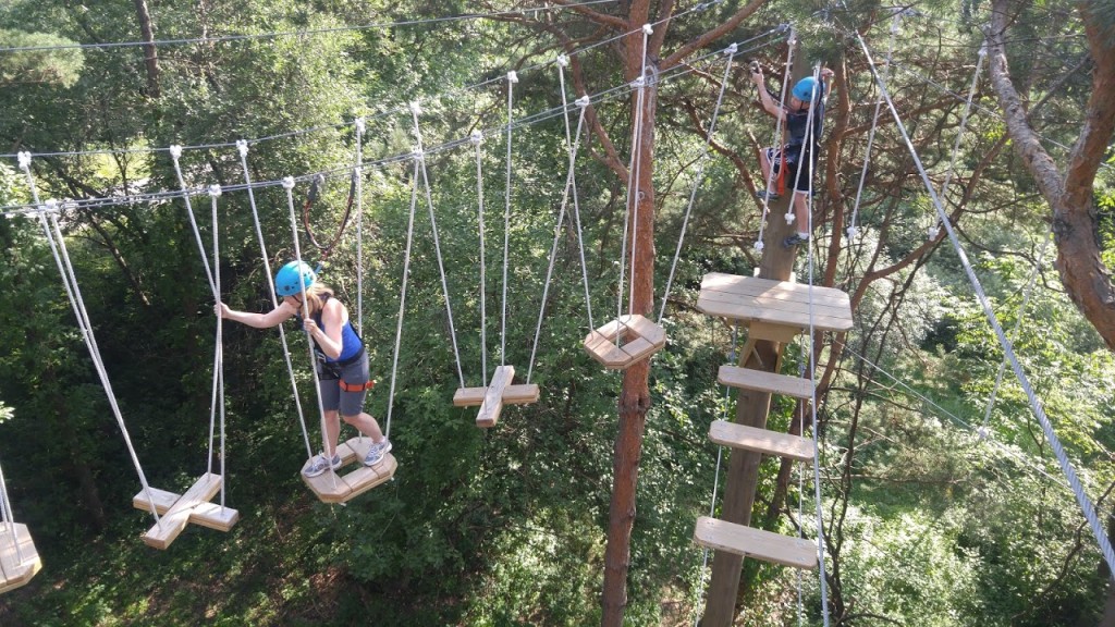 Ropes Course and Boat Openings at Geauga Park District