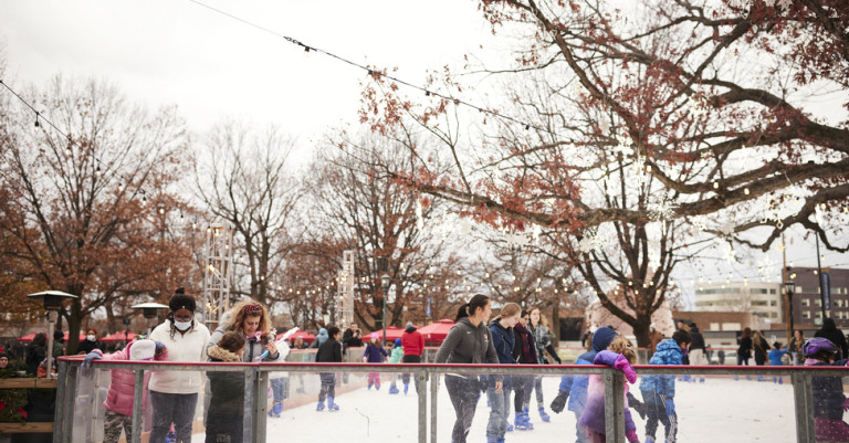 Ice Skating Fun on Rinks Around Northeast Ohio