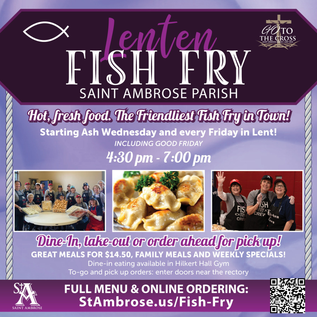 2025 Fish Fry Season at Saint Ambrose Parish - Northeast Ohio Parent