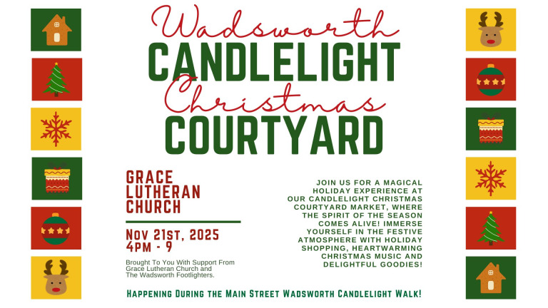 Wadsworth Candlelight Christmas Courtyard - Northeast Ohio Parent